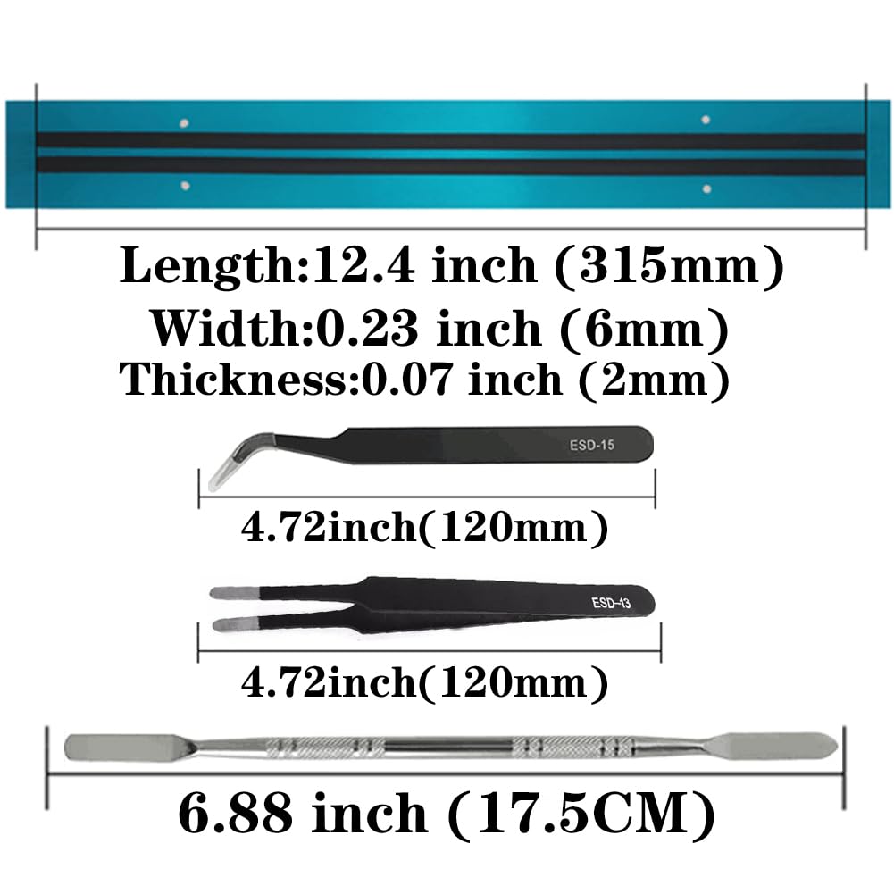 WESAJJ New Rubber Feet Strips Compatible with HP Envy X360 15-DR 15-DS 2PCS/Set