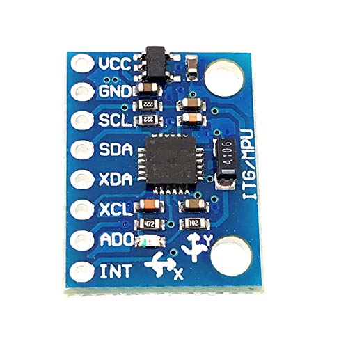 JZK 4 x GY-521 MPU-6050 6DOF Module 3 axis Gyroscope 3 axis Accelerometer for Raspberry Pi and Arduino Projects