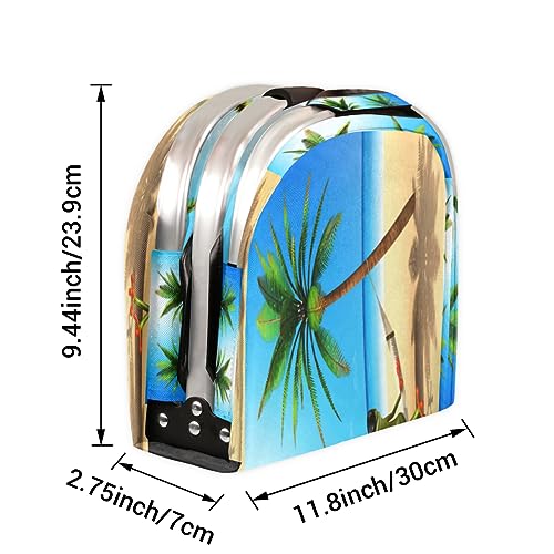 Tavisto Beach Frog Versatile and Durable Reusable Grocery Tote Bag - Spacious and Foldable with Fun Print Designs - Perfect for Shopping, Picnics, and Storage
