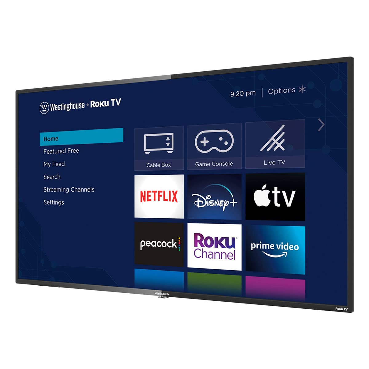 Westinghouse 43-Inch Full HD Smart TV 60Hz Refresh Rate Compatible with Alexa & Google Assistant + Free Wall Mount (No Stands) WR43FX2212 (Renewed)