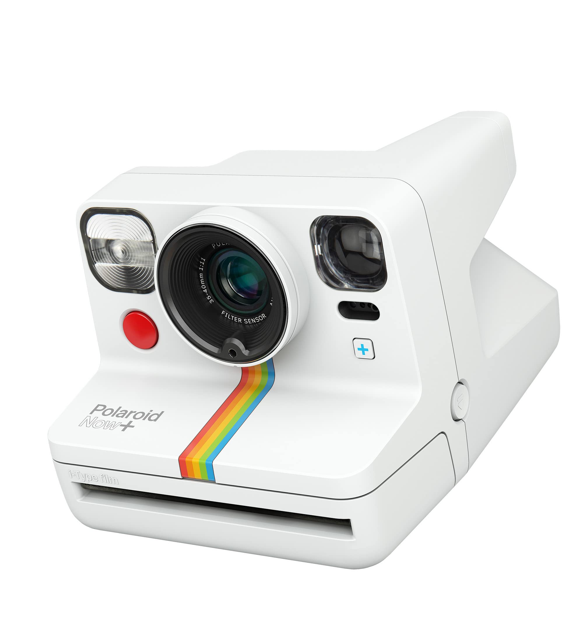Polaroid NOW+ Instant Film Camera Camera (White) with B&W Film and Film Kit Bundle (3 Items)