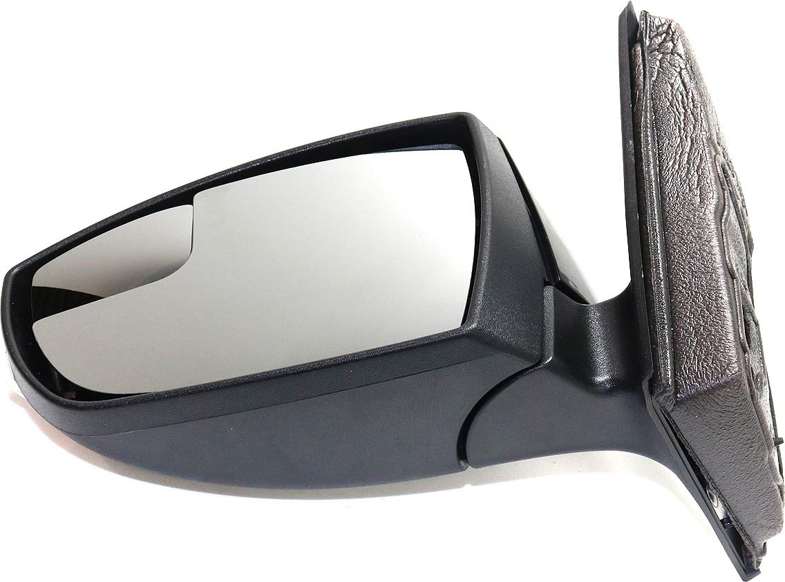 Kool Vue Driver Side Power Non-Heated Mirror for Ford Focus 2012-2014 With Signal Light & Spotter Glass; Without Puddle Lamp Paintable 4-Door, Hatchback