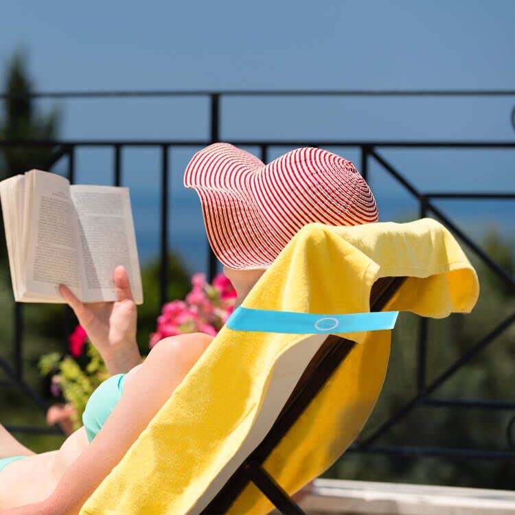 Towel Bands (6 Pack),for Pool & Cruise Chairs,Windproof Elastic Beach Towel Clips,Towel Holder for Cruise Chairs Accessories