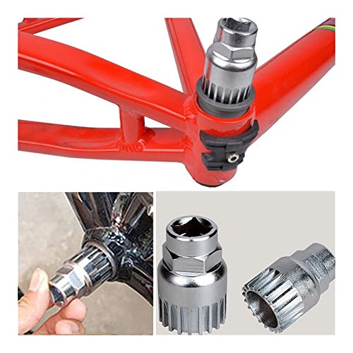 MILiG Bike Bottom Bracket Tool Removers, Bottom Bracket Sockets, Crank Puller Wrenches, MTB Road BMX Bike Tools, Bike Repair Tools, Knives, Cassette Kits, Chains Bicycle Bottom Bracket Removal Tool