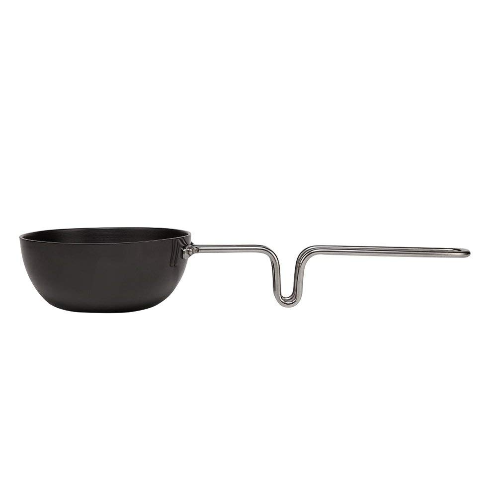 SHRIYA Tadka Pan Mini Fry Pan Tadka Pan Spice Heating Pan Aluminium Tadka Pan Dal Tadka Pan Large Tadka Pan for saag dal kadhi dhokla