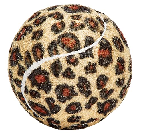 Unique Sports Dog Fetch Squeaker Balls Animal Prints 18 Pack