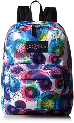 Jansport Superbreak Backpack Multi Tie Dye Swirls