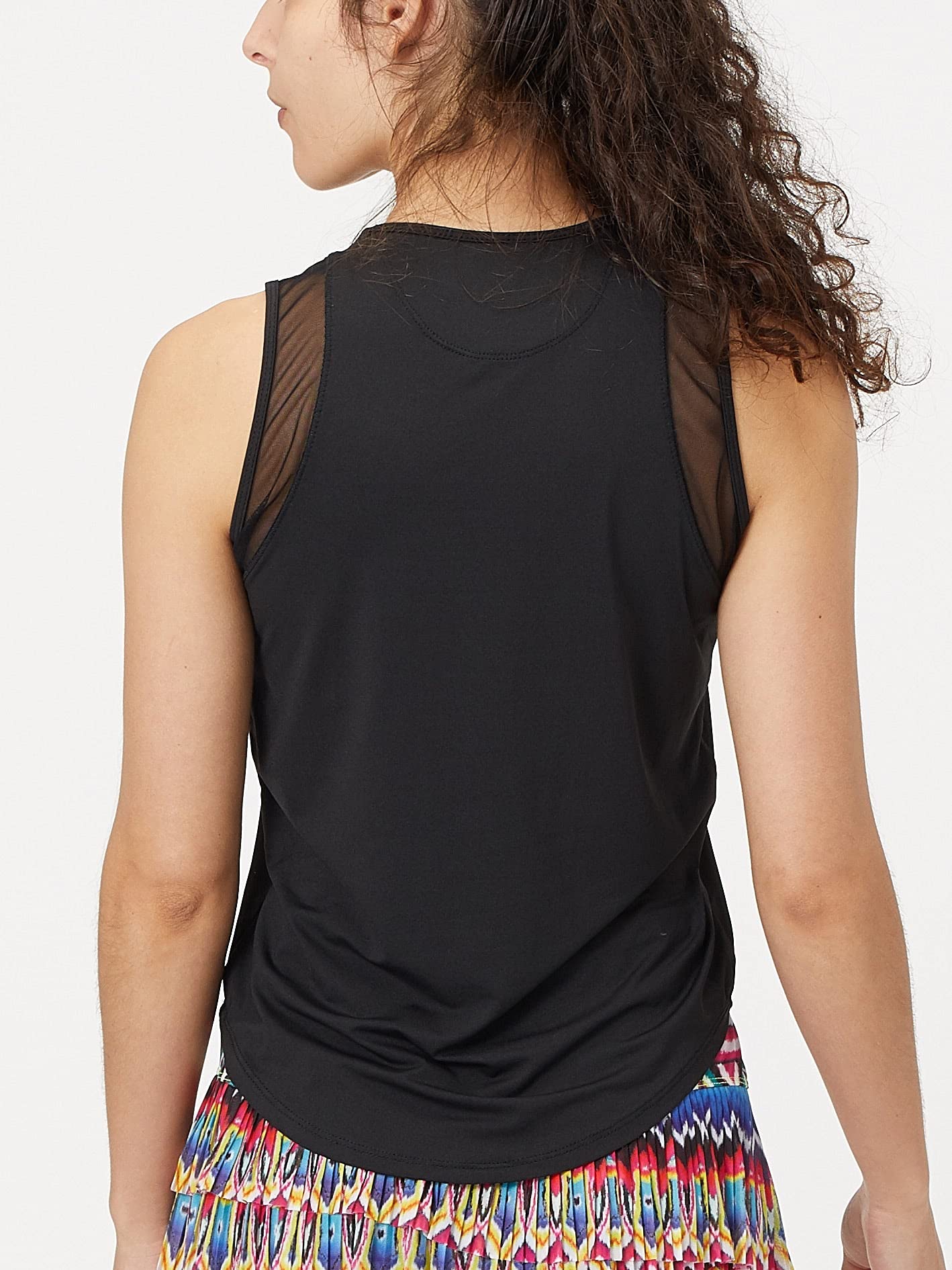 Lucky In Love L UV Protection Chill Out Tank (White, Medium)