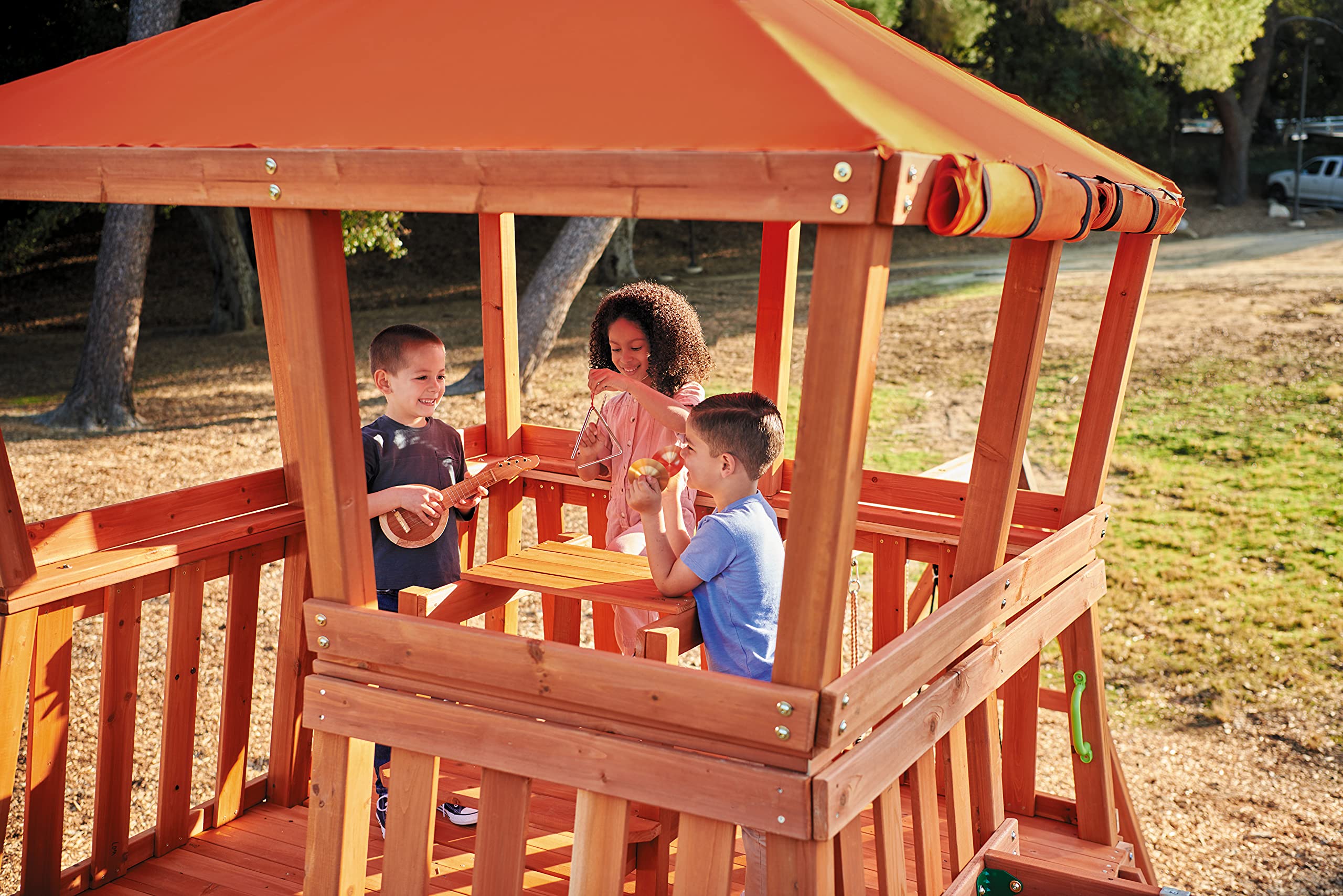 Little Tikes Real Wood Adventures Wolf Mountain Outdoor Playset