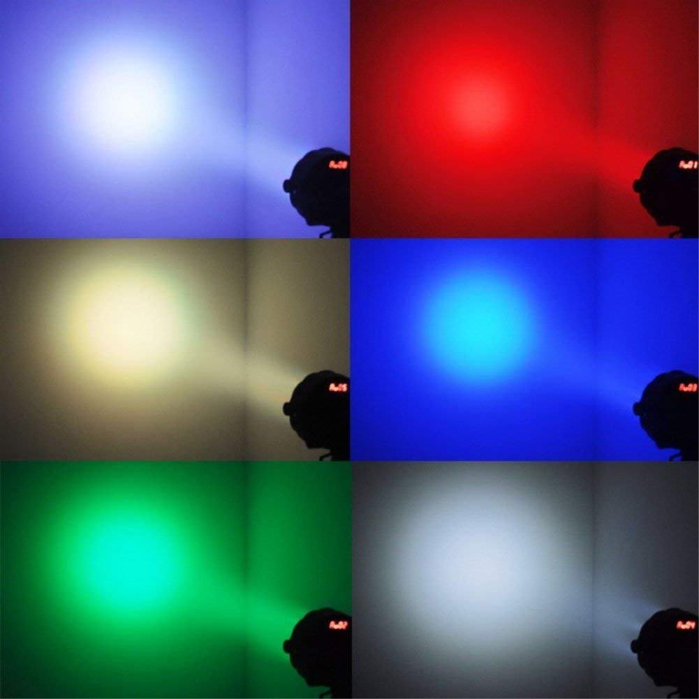 LED Stage Lights XPCLEOYZ 54x3W LED Par Light RGBW 162Watt DMX 512 Stage Lighting for Home Party Wedding DJ Show Club Concert Dance Floor Lighting - 4 Pack β¦ (8PCS)