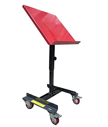Tilting Work Stand, 150lbs Capacity, Steel, 22x21", 28 to 38" Height, 45 Degree Tilting Work Table/Tilting Stand Pake Handling Tools