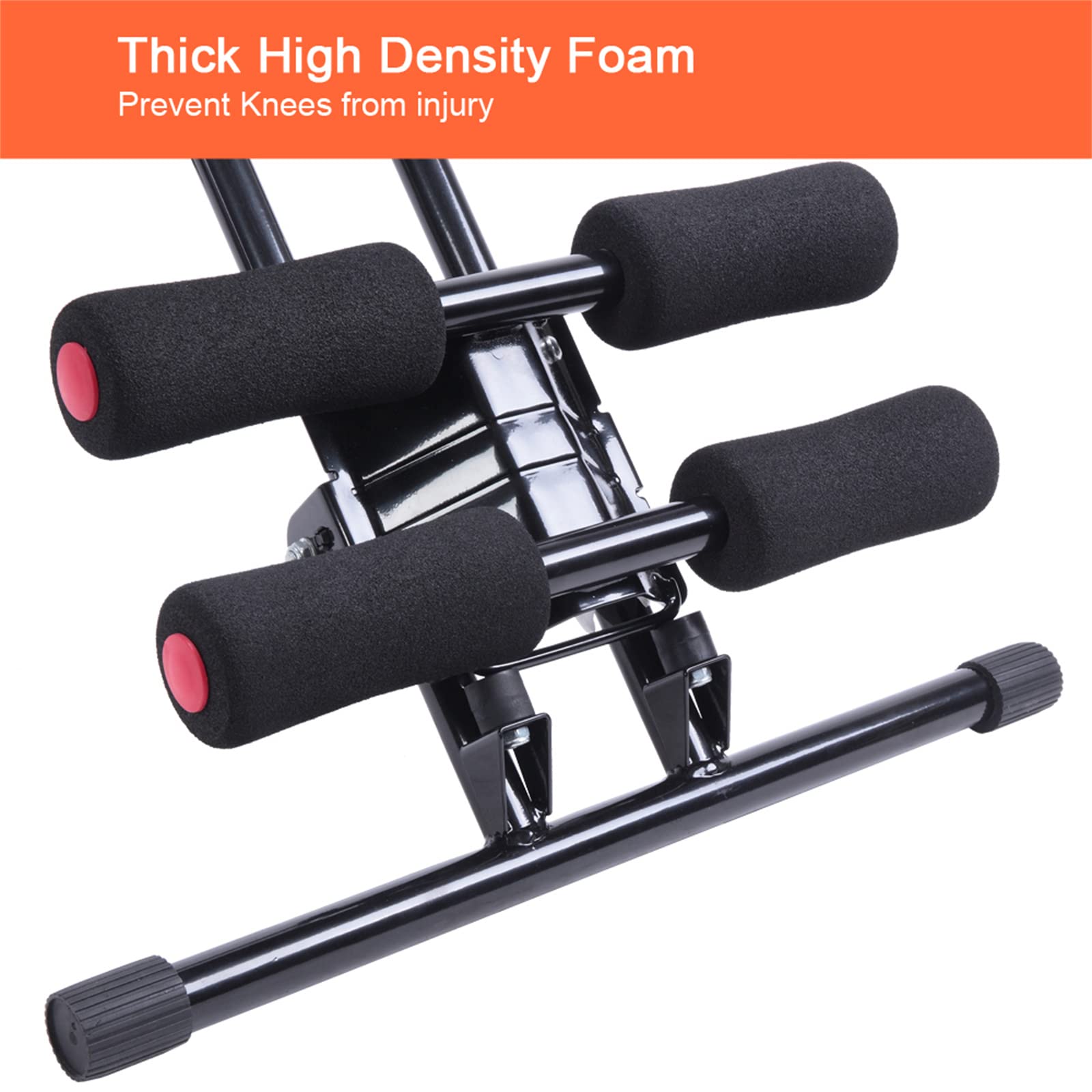 PRODCA Straight Linear Type Powerful Private Fitness Club Abdomen Exerciser Black