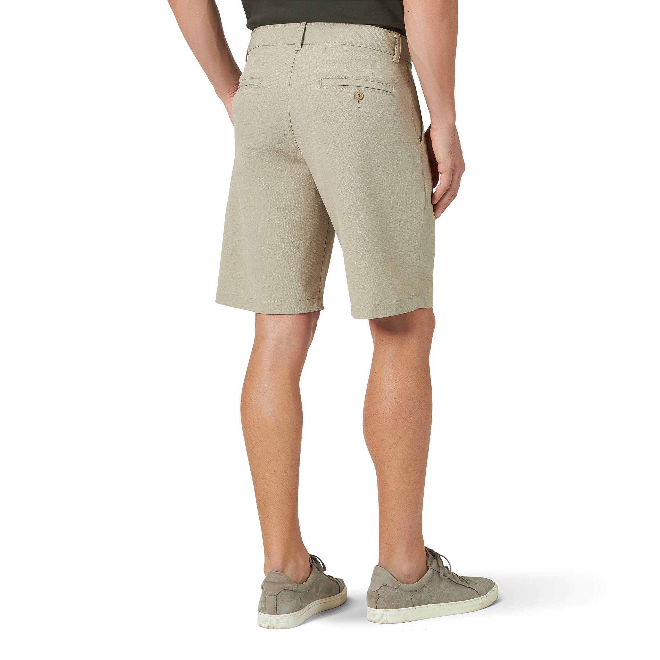 Lee Men's Big & Tall Performance Series Air-Flow Short, Khaki Heather, 44