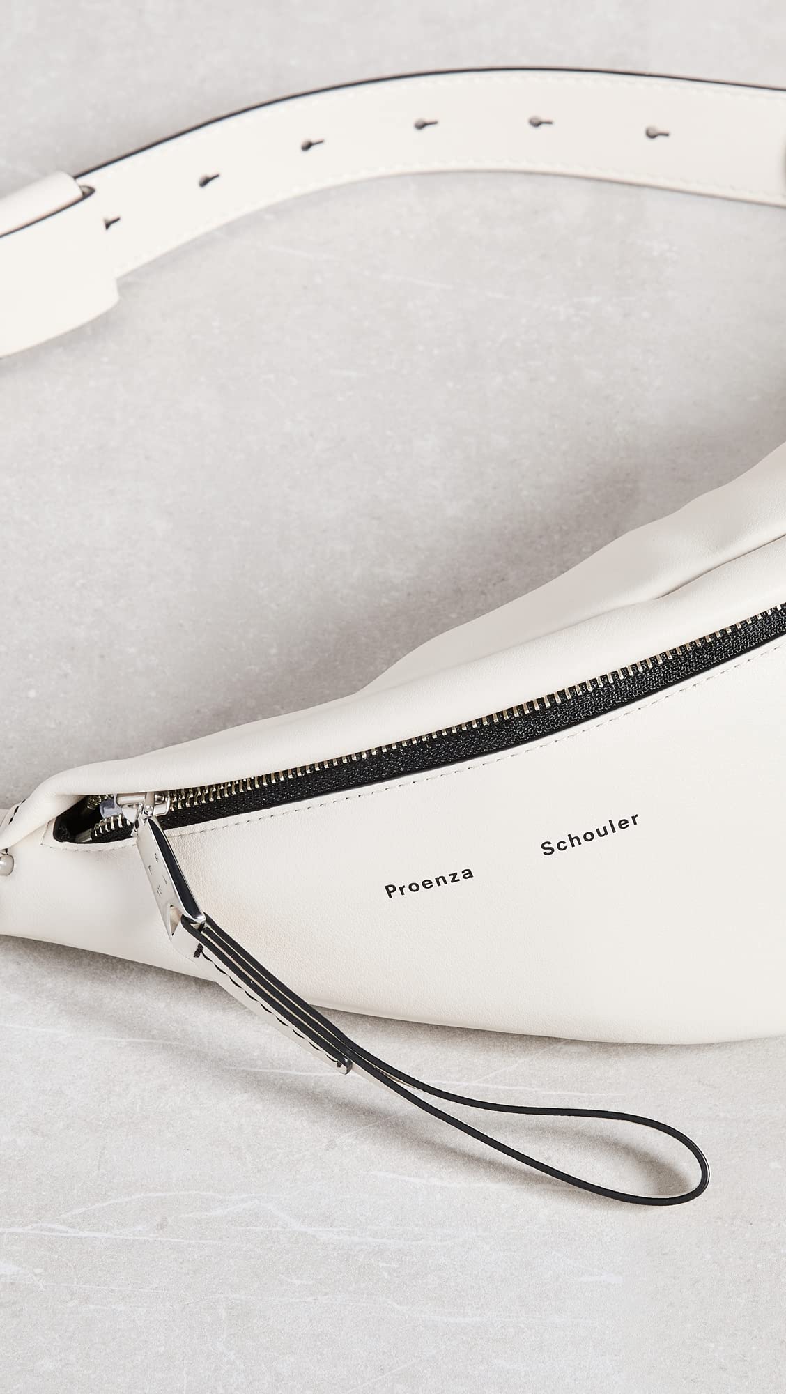 Proenza Schouler White Label Women's Stanton Leather Sling Bag, Vanilla, One Size