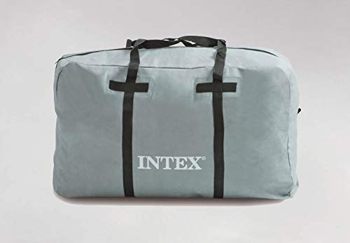 Intex Mariner 4 Inflatable Raft River/Lake Dinghy Boat Set & Motor Mount Kit