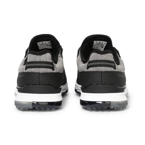 Puma Golf Men's Proadapt Alphacat Disc Golf Shoe, Puma Black/Puma Silver/Quiet Shade, 11