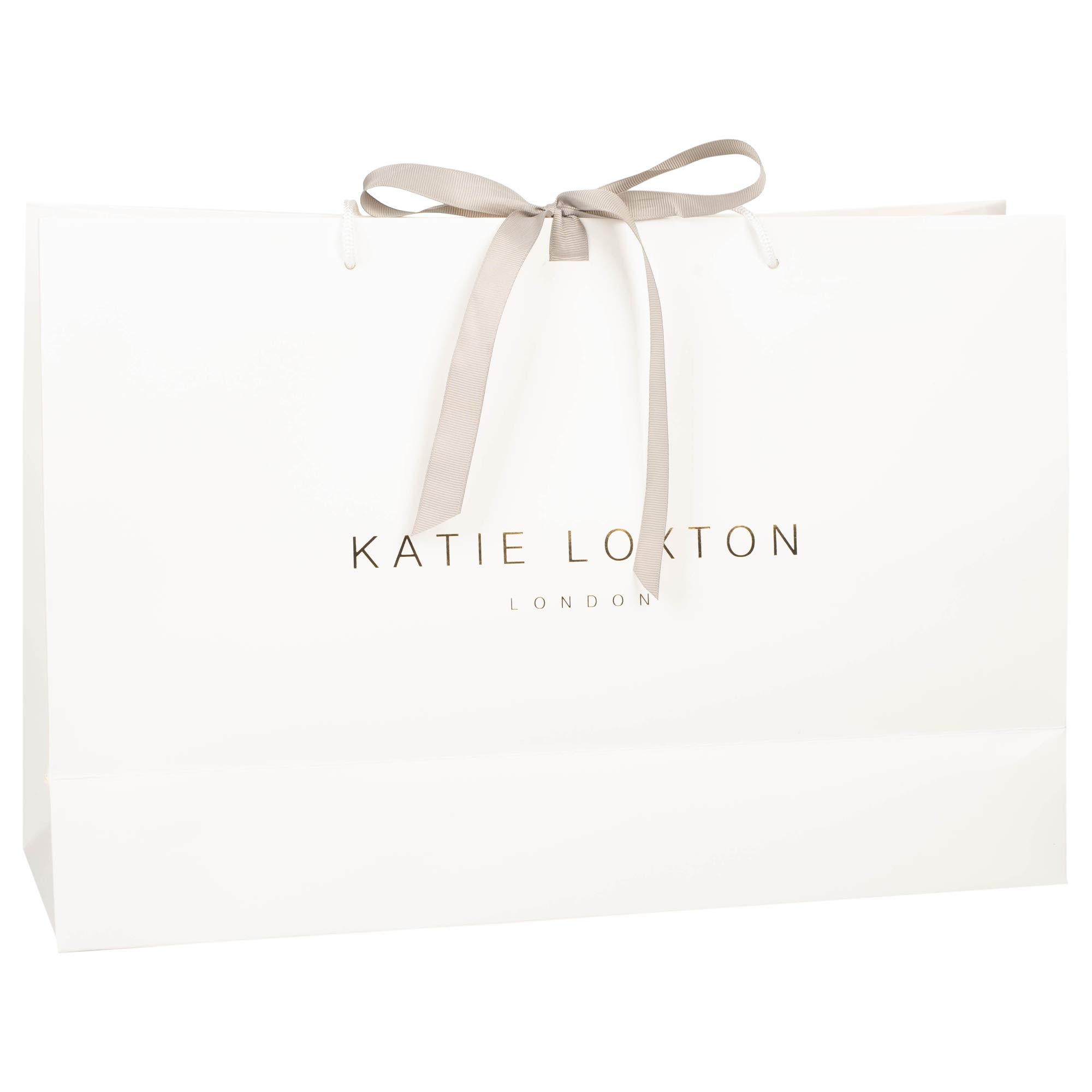 KATIE LOXTON Perfect Pouch Jet Set Go Metallic Gold Women's Vegan Leather Clutch