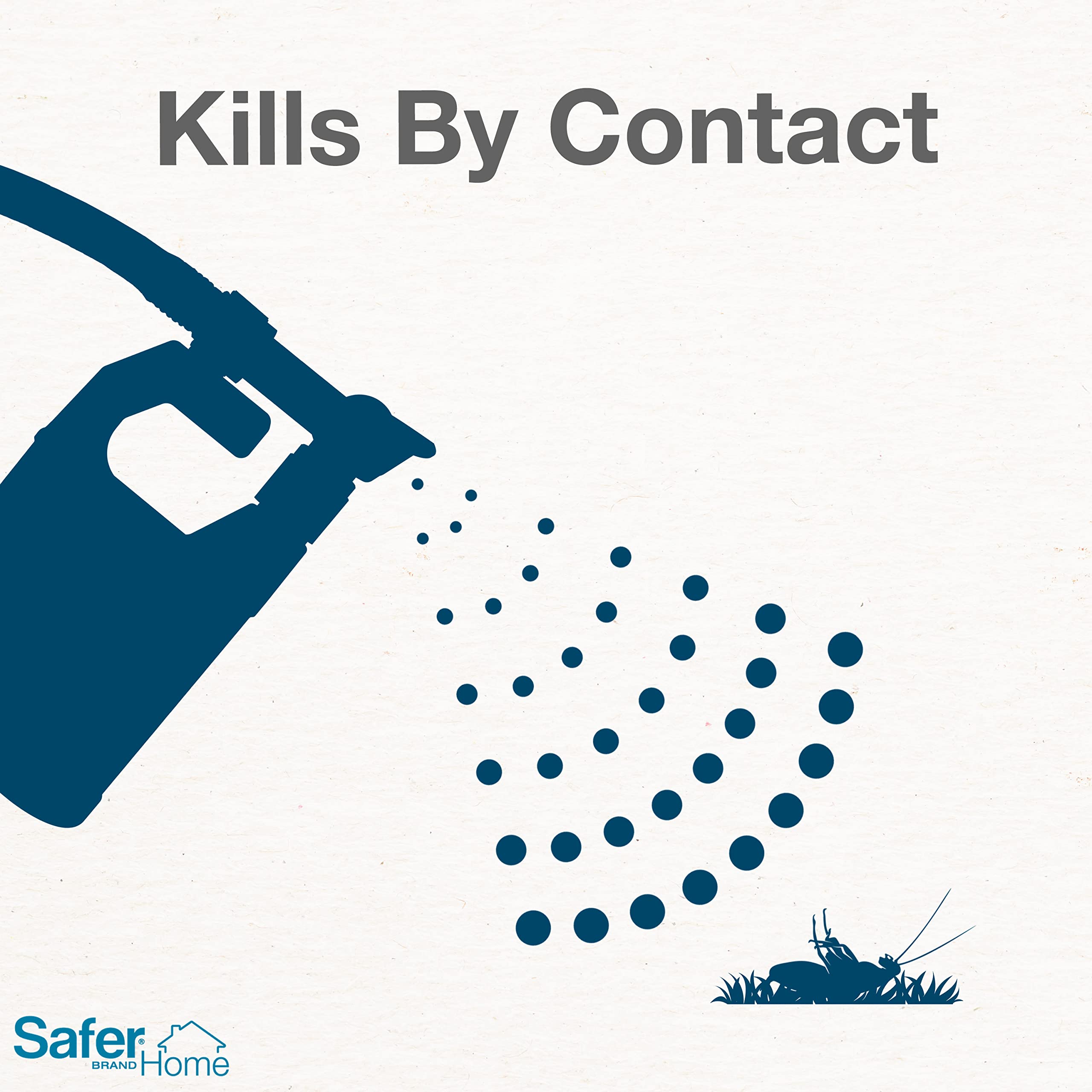 Safer Home SH620 Outdoor Mosquito, Tick, Flea & Ant Multi-Insect Killer Hose-End Spray – Made with Natural Oils – 32 oz