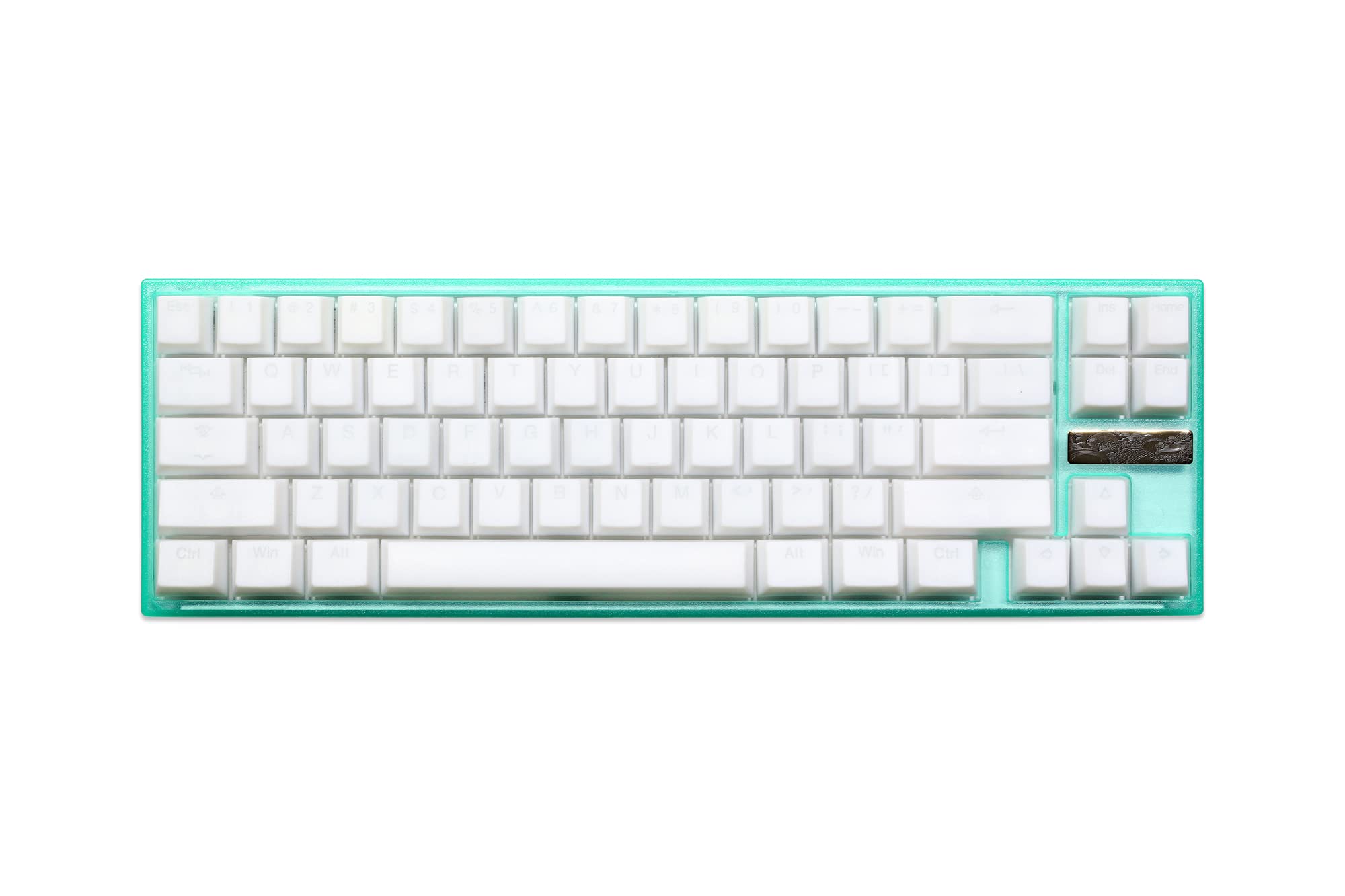 Taihao Cubic Profile Nana De Coco Translucent Backlit Doubleshot keycaps for DIY gaming mechanical keyboard oem profile Forested (NanaDeCoco Forested Keycap)