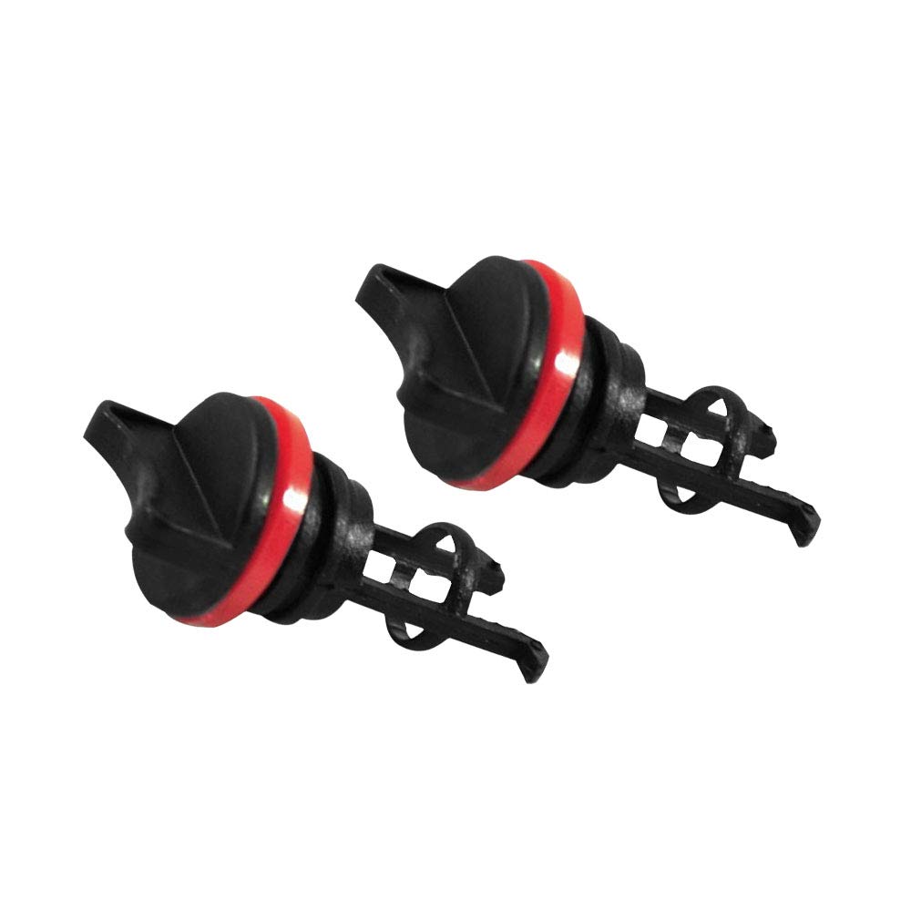 Kayak Drain Plugs, 2pcs Nylon Boat Hull Thread Drain Plugs for Canoes, Kayaks, Marine Drain Plugs