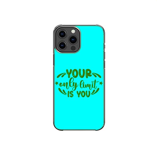 Your Only Limit Is You Motivational Positive Woke Pattern Art Design Anti-Fall and Shockproof Gift iPhone case (iPhone XR)
