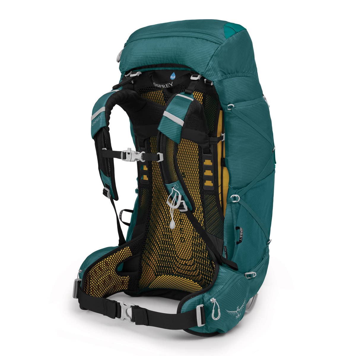 Osprey Eja 58L Women's Ultralight Backpacking Backpack, Deep Teal, Medium/Large