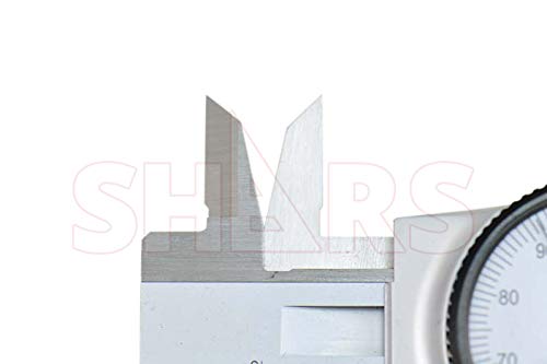 Shars 0-12" Premium Series Stainless Steel Shockproof Dial Caliper 303-1317 R}