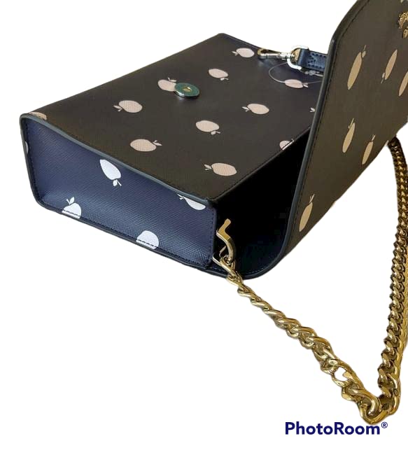 Kate Spade New York Medium Carson Crossbody Shoulder Bag (apple/navy)