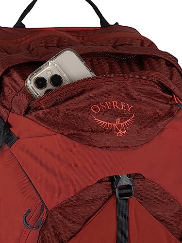 Osprey Manta 24L Men's Hiking Backpack with Hydraulics Reservoir, Oak Leaf Orange