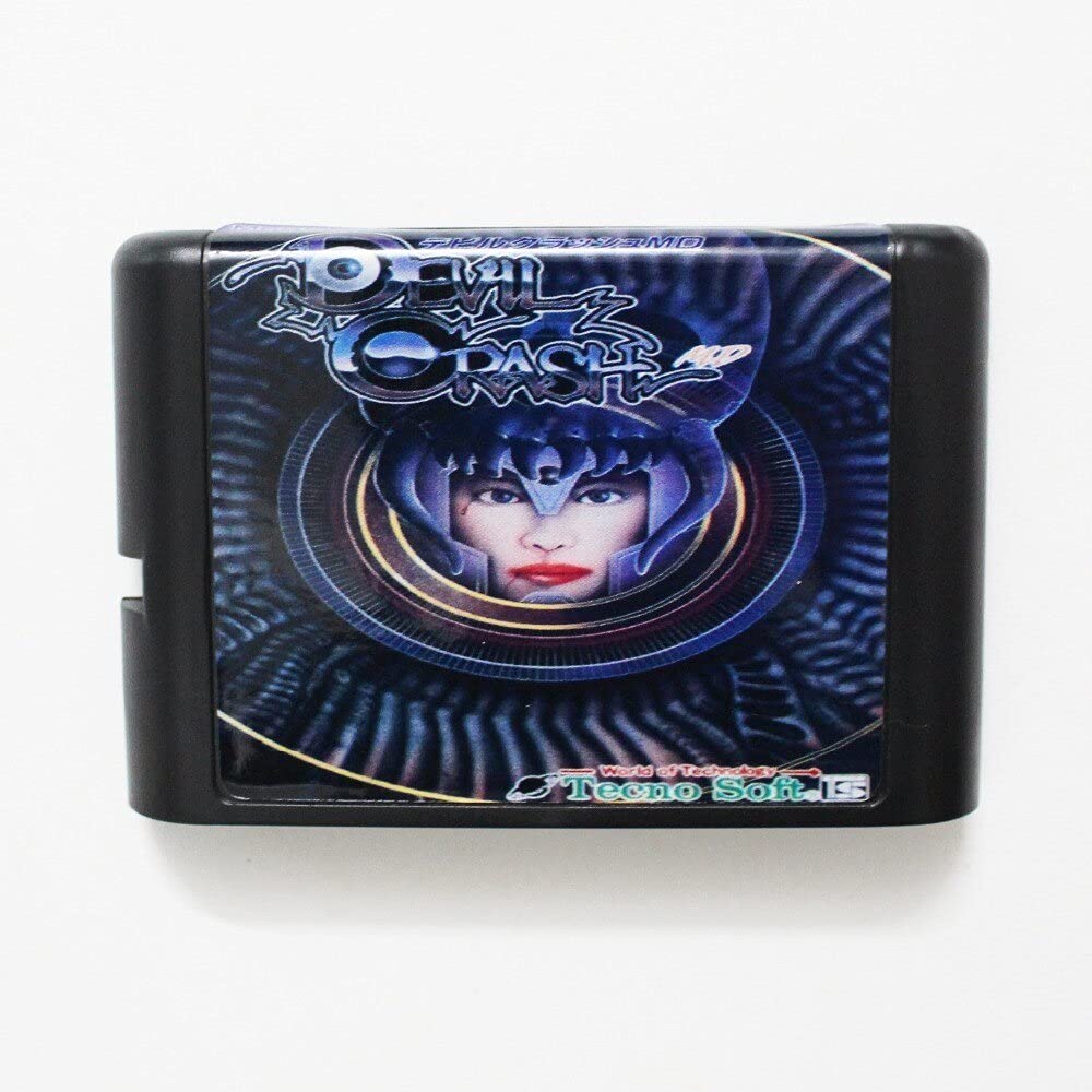 Retro Game Devil Ch 16 bit MD Game Card For Sega Mega Drive For Genesis (PAL-J)