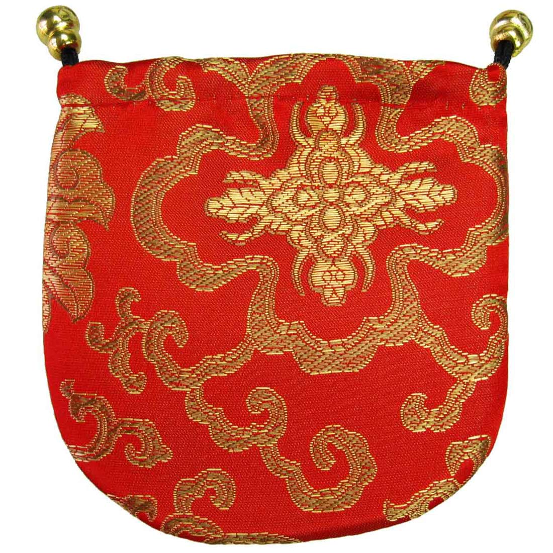 kilofly 30 pc Chinese Silk Brocade Drawstring Jewelry Bag Gift Pouch Value Set