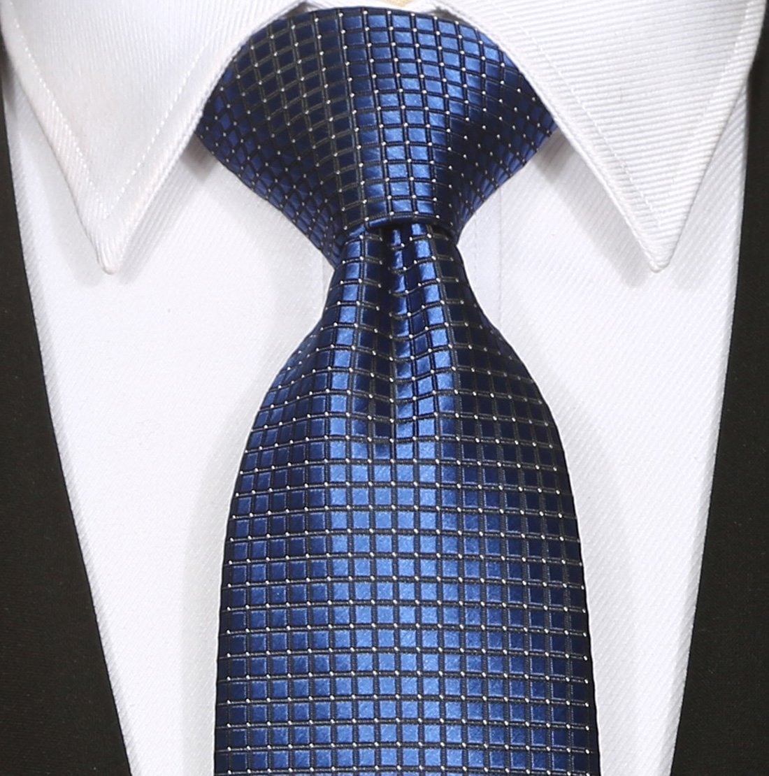 KissTies Set of 4 Extra long Ties 63'' XL Necktie Tall Tie + 1 Magnetic Boxes
