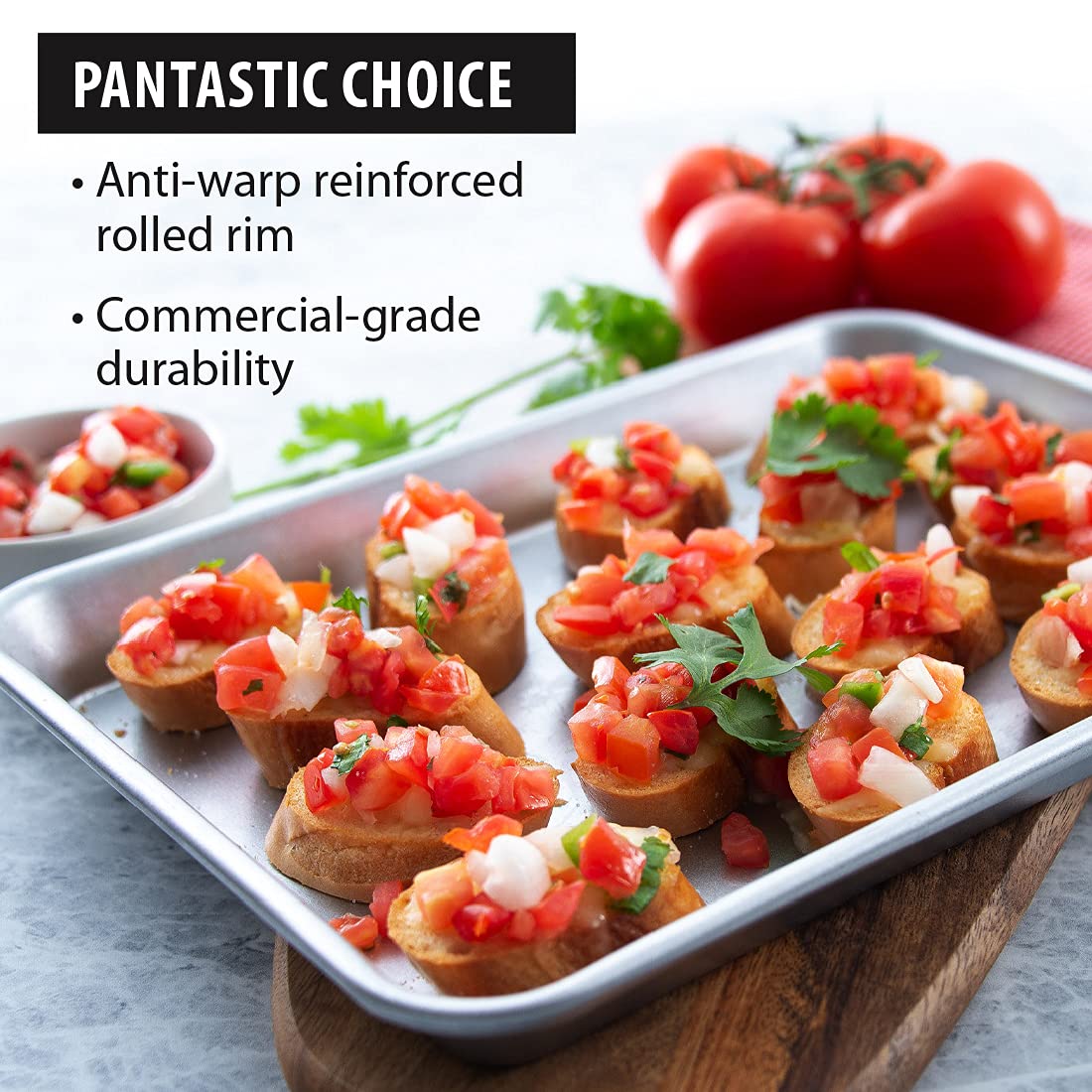 Rada Cutlery Quarter Sheet Pan 9.1 X 12.5", 2 Pack