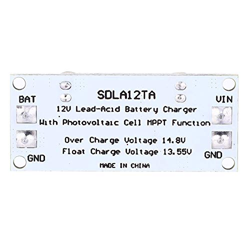 SDLA12TA/SDLA12TB MPPT Solar Controller Charging Module MPPT Solar Panel Controller for 12V 1-1000AH -Acid Battery((with Terminal))