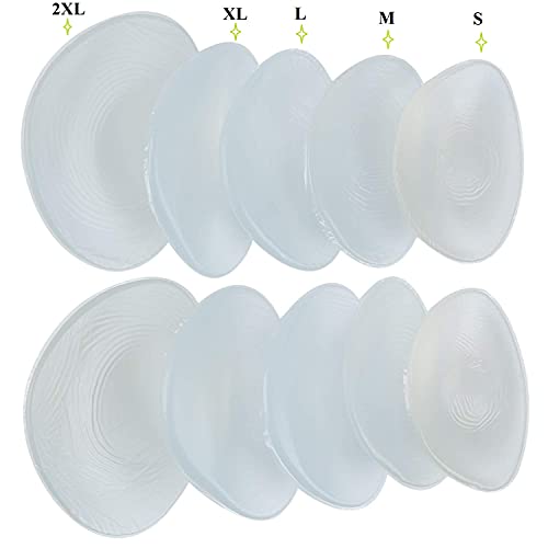 IVITA Silicone Bra Inserts Pads Breast Enhancers Bra Push up Pads for Bikini Swimsuit