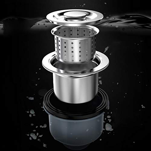 YNIYUJK Kitchen Sink Stainless Steel Sink Large Single-bath Kitchen Sink Under Counter Basin Sink Large-capacity Vegetable Sink Brushed Single-bath Sink Bar Sink