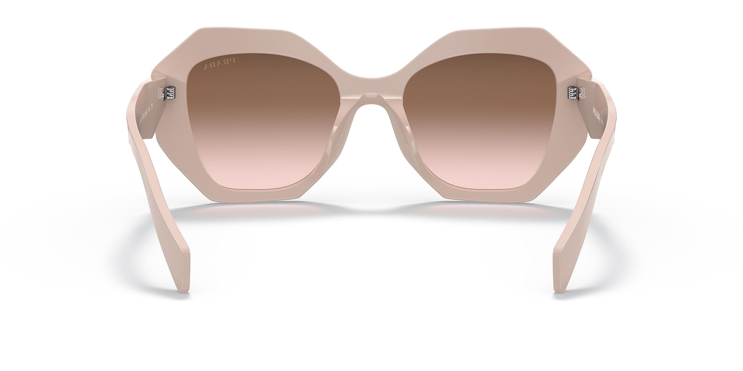Prada PR 16WS Women's Sunglasses Powder/Brown Gradient 53