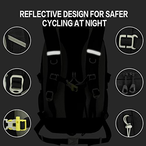 LOCAL LION Cycling Backpacks 20L Hiking Backpack Bike Backpack Waterproof Biking Backpack Lightweight Daypacks for Camping