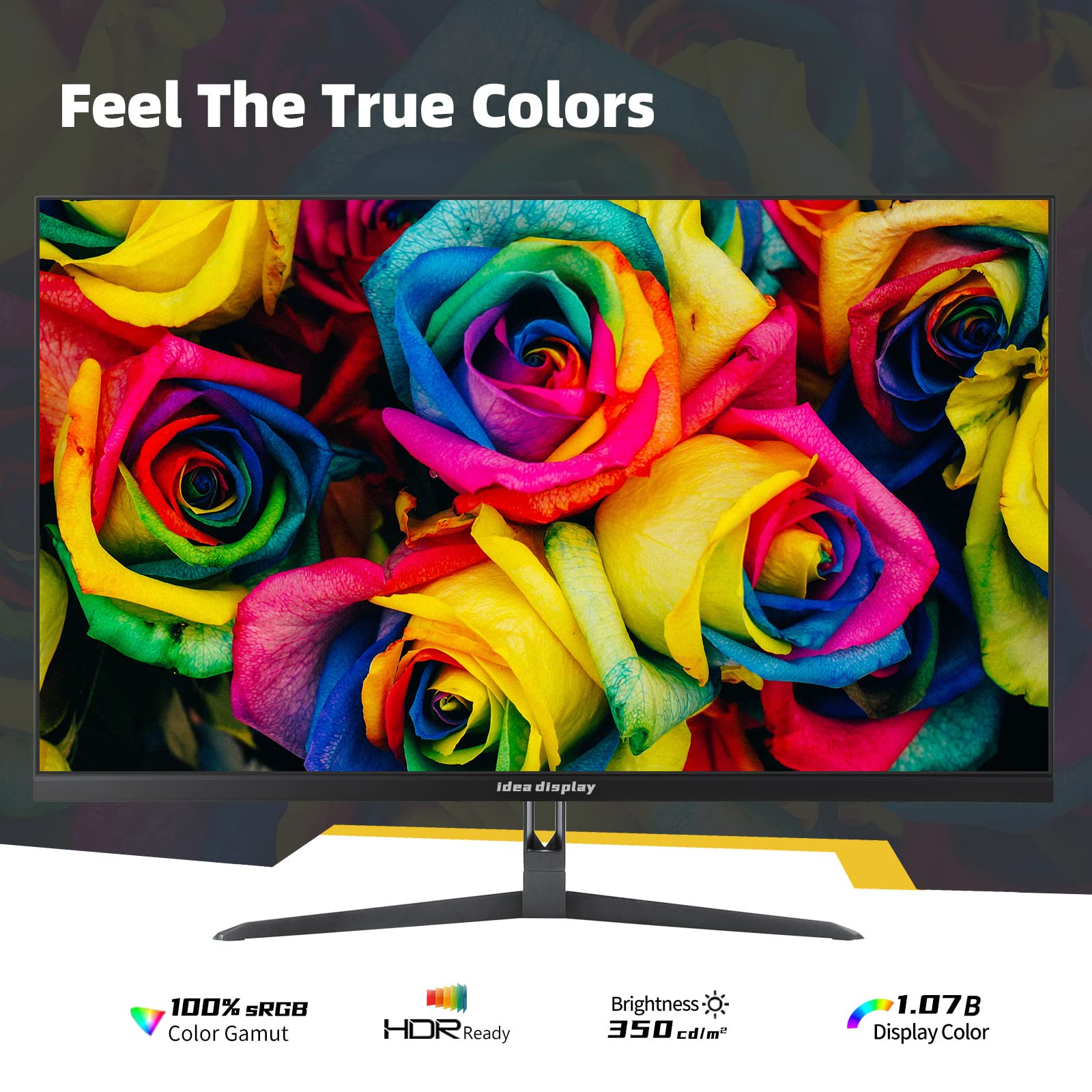 idea display Q32P 32" IPS 4K UHD Gaming Monitor, 3840x2160, 60Hz OD4ms, 100% sRGB, 1xHDMI,1xDisplayport, 2xUSB,Type-C, USB-B, Remote Control, Frameless FreeSync HDR, LED Backlight