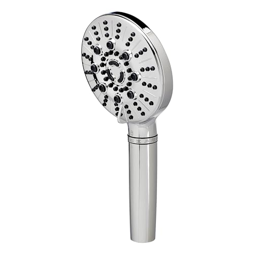 Sprite HKE-CM Biarritz 7-Setting Hand Held Filtered Shower Handle, Chrome