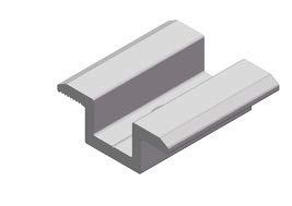 Solar mid clamp Panel 1.06" (Pack of 20)