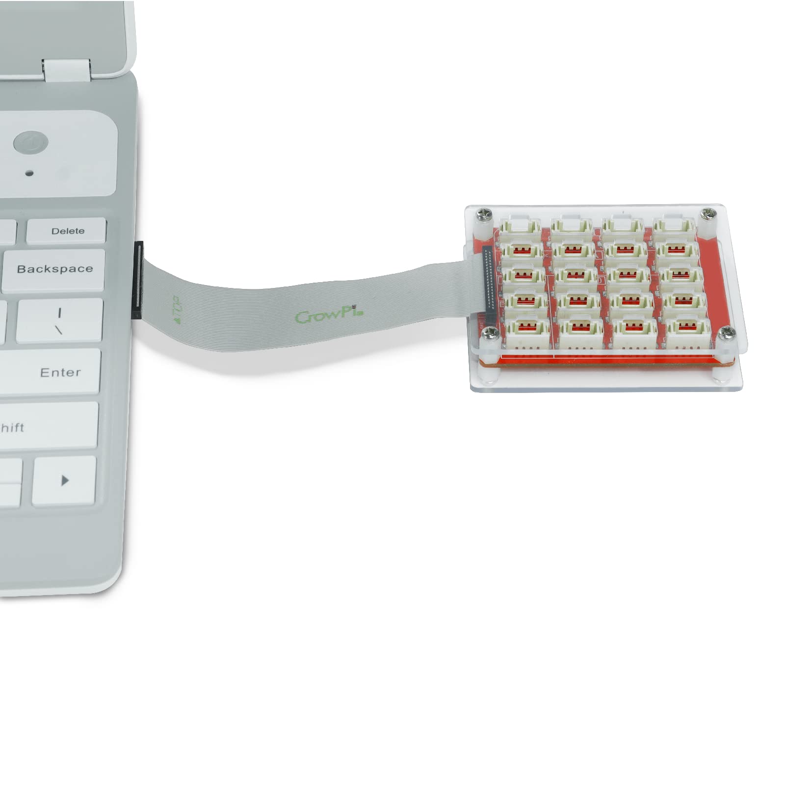 Shield for Raspberry Pi, Design for Crowpi_L, Compatible with Sensor Modules, Connected to GPIO Port, Plug and Play