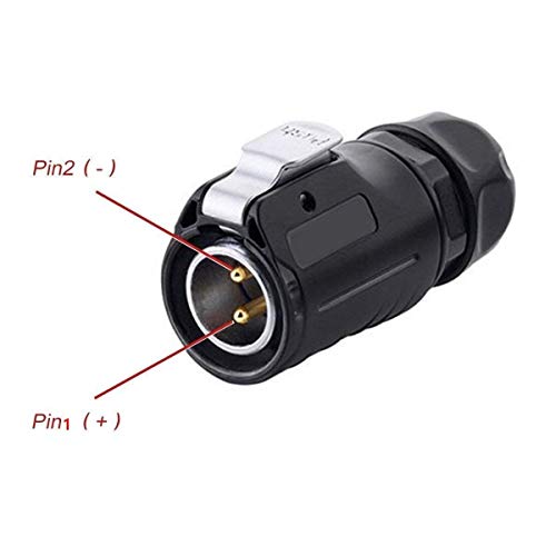 SolarEnz Solar Panel Cable for Solar Panel Suitcase 2 Pin Power Industrial Circular Connector for Solar Connector Solar Adapter Grand Design RV Solar Ports,Forrest River RV Solar Ports