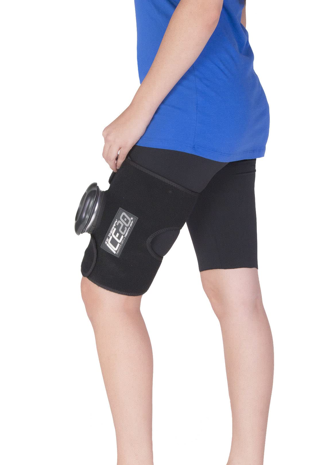 ICE20 Athlete‚ Single Ice Pack for Knee - Reusable Ice Packs for Injuries, Targeted Treatment for Quick Recovery - Knee Ice Pack Wrap, Ice Knee Wrap with Cold Compression