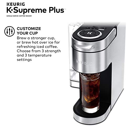 Keurig K-Supreme Plus Coffee Maker with Green Mountain Coffee Roasters Single Origin Collection Variety Pack, 40 Count