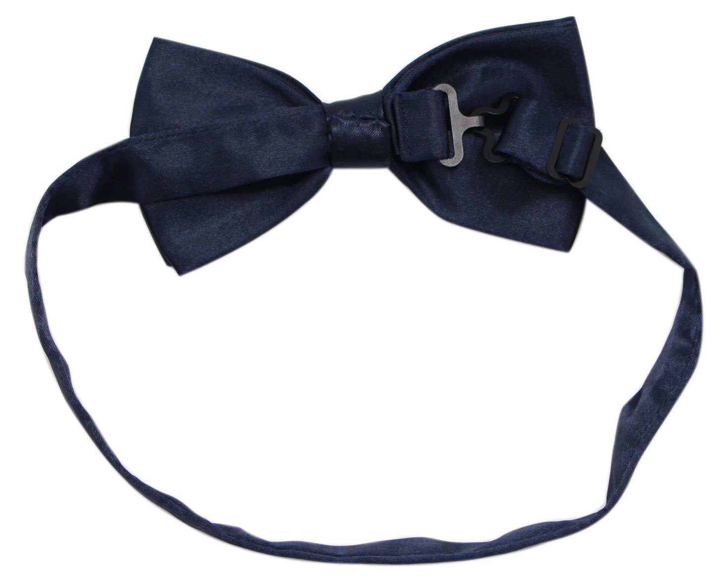 JAIFEI Suspenders & Bowtie Set- Men's Elastic X Band Suspenders + Bowtie For Wedding, Formal Events (Navy)