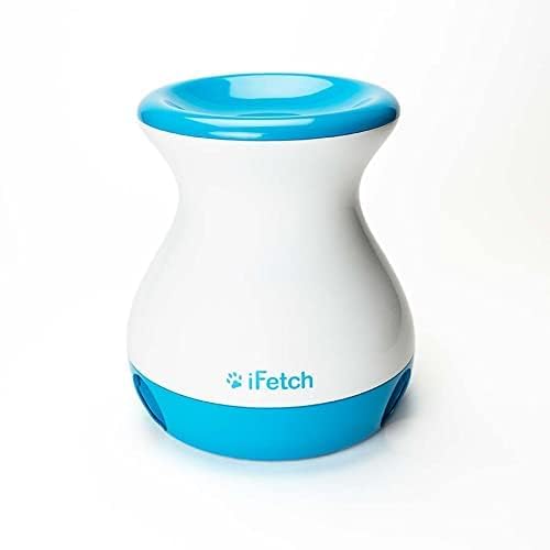 iFetch Mini Tennis Balls for Small and Medium Dogs, Toy Ball 5 Pack, Use Automatic Launcher Frenzy Brain Game, Blue, 1.5 Inch Diameter