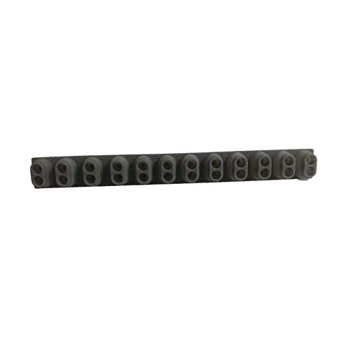 Keyboard conductive Rubber. Rubber pad silicone Pads Buttons Fix, compatible with Yamaha part of PSR/KB/DGX series conductive adhesive strips (1group (12 keys))