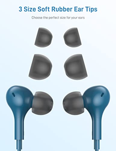 USB C Earbuds for Google Pixel 8 7 Pro 7A 6A 6 iPhone 15,Type C Headphone in Ear Buds Earphones Microphone Wired Headset for Samsung Galaxy Z Flip 5 Fold 4 3 S23 FE Ultra S22 Plus S21 S20 OnePlus 11