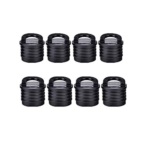 Kayak Scupper Plug Kit, 8X Marine Boat Scupper Stoppers Bungs for Kayak Canoe Boat Drain Holes Plugs Replacement